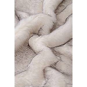 DSHGDJF Double Layers Blankets for Beds Soft Warm Throw Long Pile Home Decor Blankets (Size : 100X150CM)