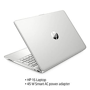 [Windows 11 Home] Newest HP Laptop, 15.6” Full HD, AMD Athlon Silver 3050u, 16GB RAM, 512GB SSD, Media Card Reader, USB Type-C, HDMI, Webcam, Wi-Fi, Bluetooth, Silver