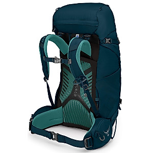 Osprey Kyte 46 Women's Backpacking Backpack, Ice Lake Green, X-Small/Small