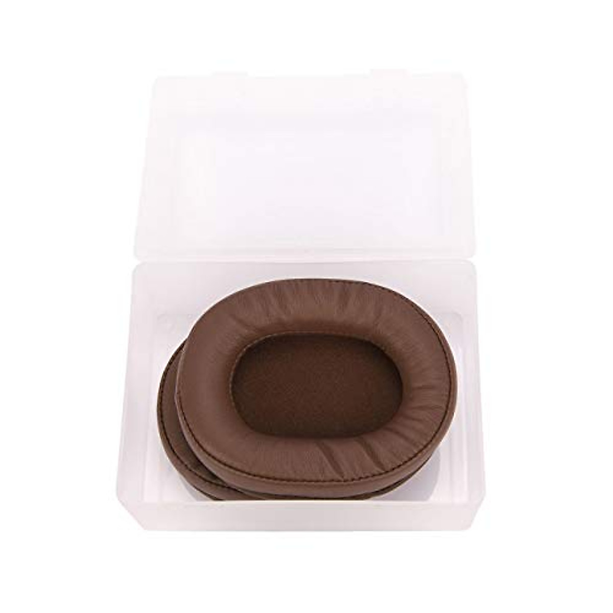 Oriolus EarPads Ear Cushions Replacement for Headphones Audio-Technica ATH-MSR7 ATH-M50X ATH-M20 ATH-M40 ATH-M40X SX1 Headphones (Brown)