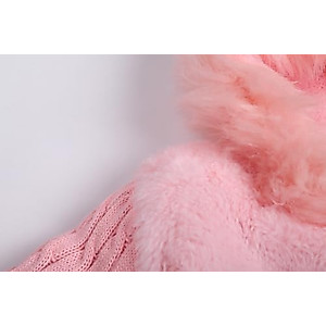 MINKIDFASHION Baby Girls Winter Autumn Warm Jacket Coat (5T, Pink)