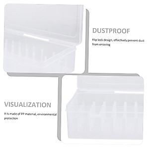 2pcs 42 42 Axis Embroidery Thread Box Bobbin Plastic Desktop
