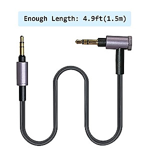 MQDITH WH-1000XM5 Replacement Headphone Cable Compatible with Sony WH-1000xm5 WH-1000xm4 WH-1000xm3 WH-1000xm2,Cord fit for Sony MDR-XB950BT MDR-XB950N1 MDR-ZX770BN WH-xb910n WH-CH700N Headphone