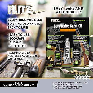 Flitz KG 41501 Mixed Knife and Gun Care Kit