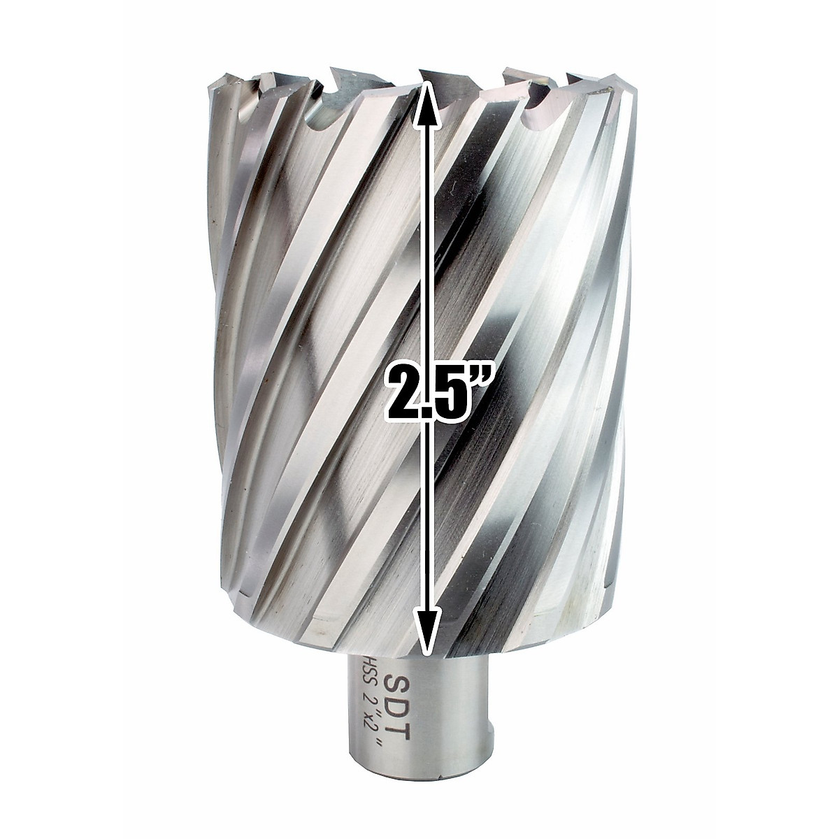 Steel Dragon Tools 2" x 2" High Speed Steel Annular Cutter with 3/4" Weldon Shank