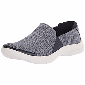 BZees Womens Jitterbug Loafer, Navy, 8.5 US