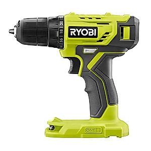 RYOBI 18-Volt 3/8 In. Drill/Driver - Bare Tool (P209DCN), Bulk Packaged