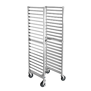 Krollen Industrial 20 Pan End Load Nesting Bun/Sheet Pan Rack - Unassembled