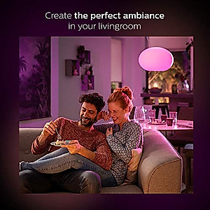 Philips Hue Flourish White & Color Ambiance Smart Pendant Lamp, Compatible with Alexa (Requires Hue Hub)