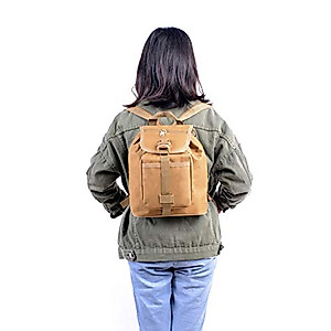 MLOLM Tactical Backpack Mini Military Rucksack Water Resistant Backpack for Mens 10L