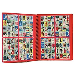 1 Spiral Book Boards Loteria Chalupa Bingo Mexican Toy Family Game New by Border Merchant