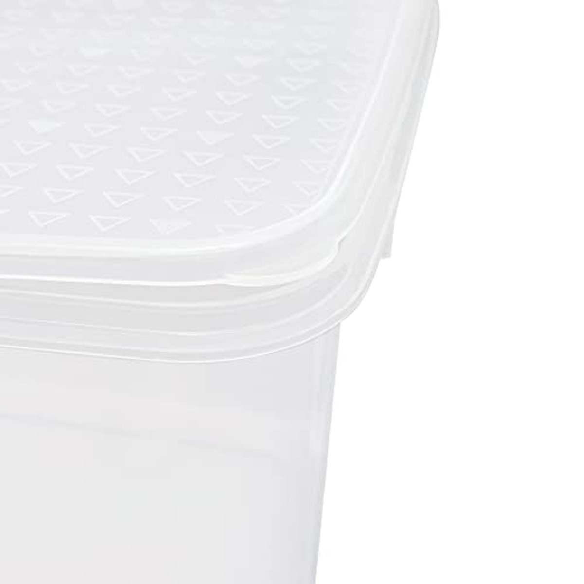 Cetomo Portion box with lid. 6 Pack Grocery Storage Box Container Sets Cereal Containers Use for School Work Travel