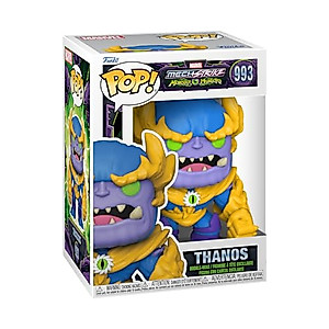 POP Marvel: Monster Hunters - Thanos Funko Vinyl Figure (Bundled with Compatible Box Protector Case), Multicolored, 3.75 inches