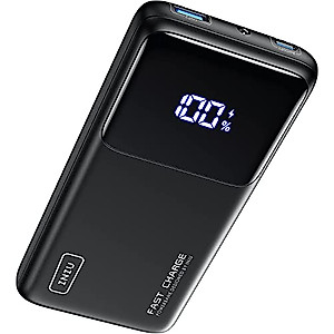 INIU Portable Charger, 45W USB C Power Bank Fast Charging with 15000mAh PD QC External Phone Battery Pack for iPhone 14 13 12 11 Pro Max X 8 iPad MacBook Steam Deck Samsung S22 S21 S20 Tablets PPS