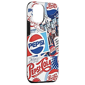 iPhone 12/12 Pro Pepsi Nostalgic Pattern Case