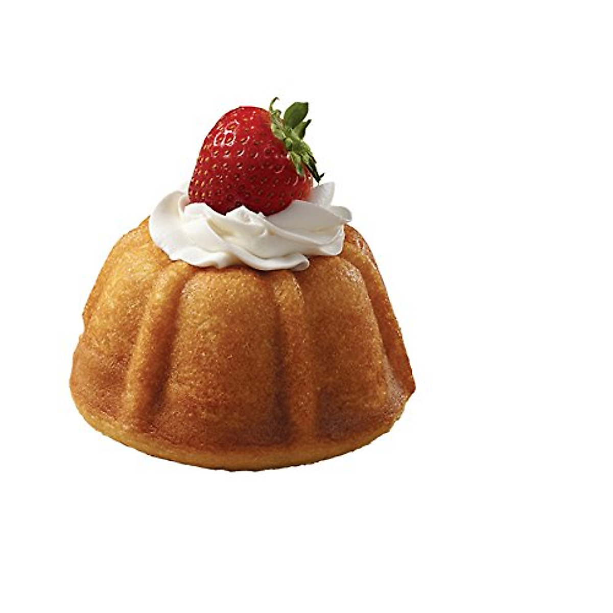 Wilton Excelle Elite Non-Stick 6-Cavity Mini Fluted Tube Baking Pan