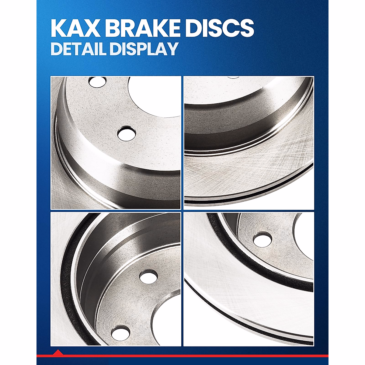 KAX 31348 Murano Brake Rotors Rear Drilled Slotted Brake Rotors for Murano 2009-2020 Pathfinder 2013-2020 QX60 2014-2020 Quest 2011-2017 Q50 2014 2015 (2pcs)