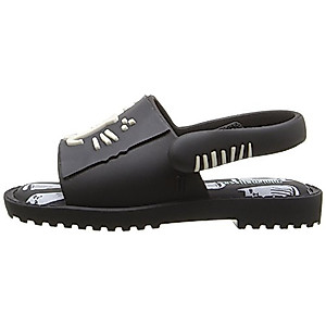 Mini Melissa Girl's Mini MIA + FABULA Mary Jane, Black, 5 M US Toddler