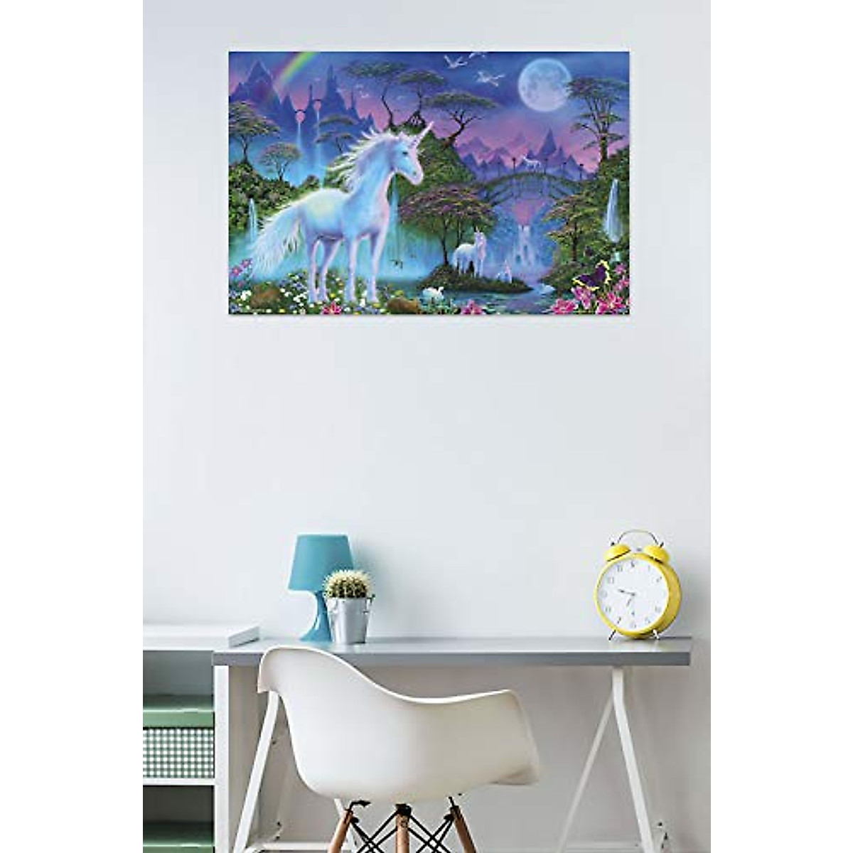 Trends International Unicorn Meadow Wall Poster, 22.375" x 34", Unframed Version
