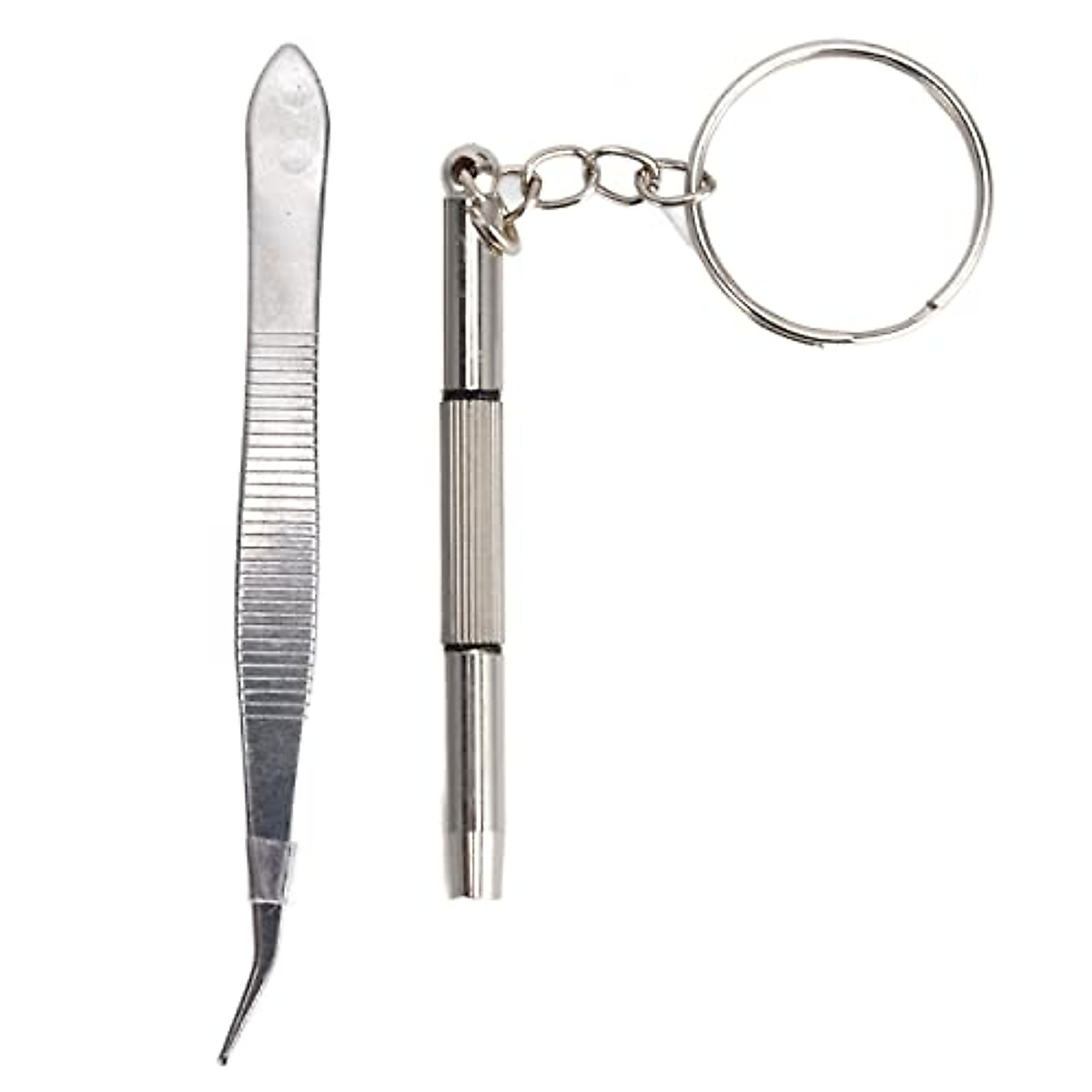 Eyeglass Screws Kit, Stainless Steel Easy Operate Perfect Repair Kit Professional Practical Eyeglasses Repair Tool Kit for Eyeglass Sunglass