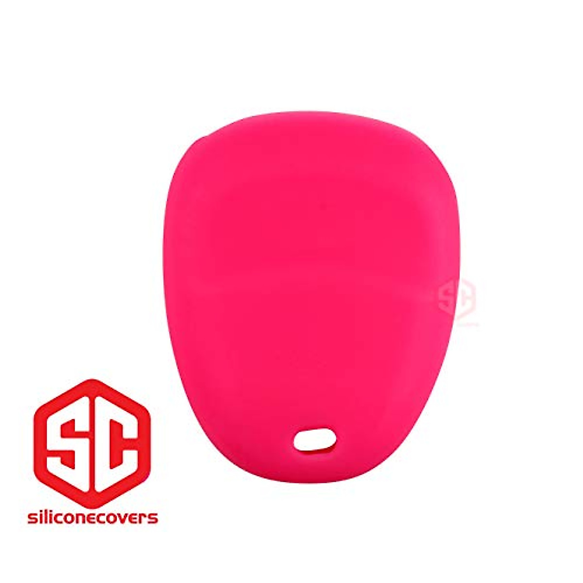 1x New Key Fob Remote Silicone Cover Fit/For Select GM Vehicles (1x Pink)