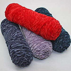 1ball=100g Velvet Yarn Soft Protein Cashmere Yarn Silk Wool Crochet Knitting Yarn Cotton Baby Wool DIY Sweater