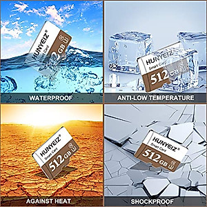 512GB Micro SD Card Memory Card(Class 10 High Speed) Microsd for Smartphone,Game Console, Dash Cam, Drone(512GB)