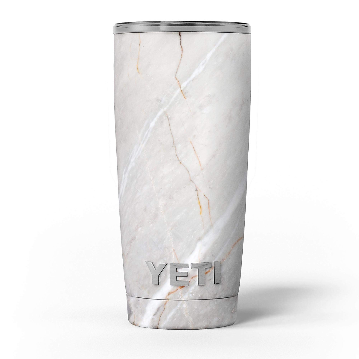 Design Skinz Slate Marble Surface V8 - Skin Decal Vinyl Wrap Kit Compatible with The Yeti Rambler Cooler Tumbler Cups