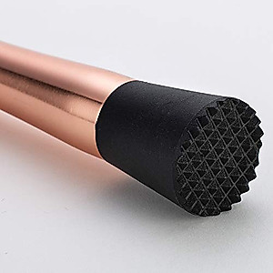 YFS Professional Stainless Steel Cocktail Muddler, Durable Easy to Clean Bar Tool, Black