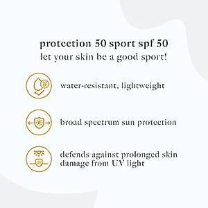 Dermalogica Protection 50 Sport SPF50 (5.3 Fl Oz) Broad Spectrum Sunscreen Lotion - Water-Resistant Formula Hydrates and Defends Skin Against Sun