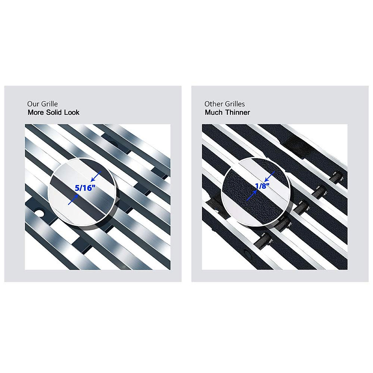 APS Compatible with 2004-2008 Ford F-150 Honeycomb Style Main Upper Billet Grille Grill Insert F65727A