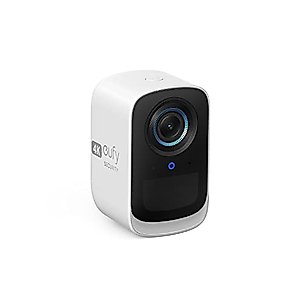 eufy security eufyCam 3C Add-on Camera, Security Camera Outdoor Wireless, 4K Camera with Expandable Local Storage, Face Recognition AI, Spotlight, No Monthly Fee, Requires HomeBase 3