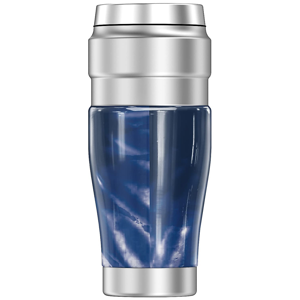 THERMOS Brigham Young University OFFICIAL Tie-Dye STAINLESS KING Stainless Steel Travel Tumbler, Vacuum insulated & Double Wall, 16oz