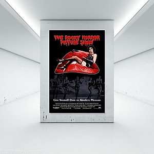 The Rocky Horror Picture Show Poster Movie Poster for Bedroom Aesthetic Wall Decor Canvas Wall Art Gift 12x18inch(30x45cm)