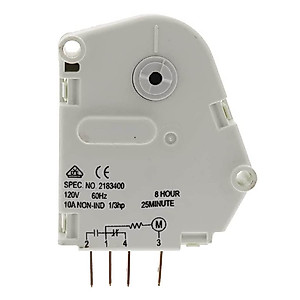 Eopzol 2183400 Refrigerator Defrost Timer for Whirlpool AP6005994 PS11739056 2162044 2162052 2183400