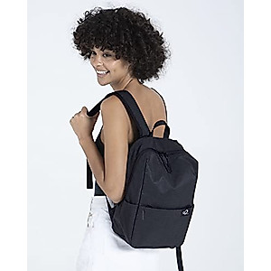 WATERFLY Mini Basic Lightweight Backpack: Simple Solid Color Lightweight Casual Everyday Backpack Small Basic Ultralight Travel Daypack For Woman Man Adult