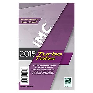 2015 International Mechanical Code Turbo Tabs for Soft Cover