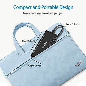 USB3.0 Multi-Card Reader, SD/TF/CF/Micro SD/XD/MS 7 in 1 Fast 5Gbps Memory Card Reader/Writer/Hub for SD SDXC SDHC CF CFI TF Micro SD Micro SDXC Micro SDHC MS MMC UHS-I Cards,for Windows/Linux/Mac OS