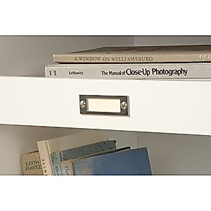 Sauder Adept Storage Credenza, Soft White finish