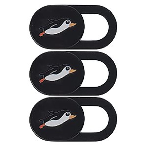 OSALADI Webcam Blocking Covers Webcam s Camera 3Pcs Webcam Penguin Design Webcam Anti Peeping Privacy Camera Webcam Covers