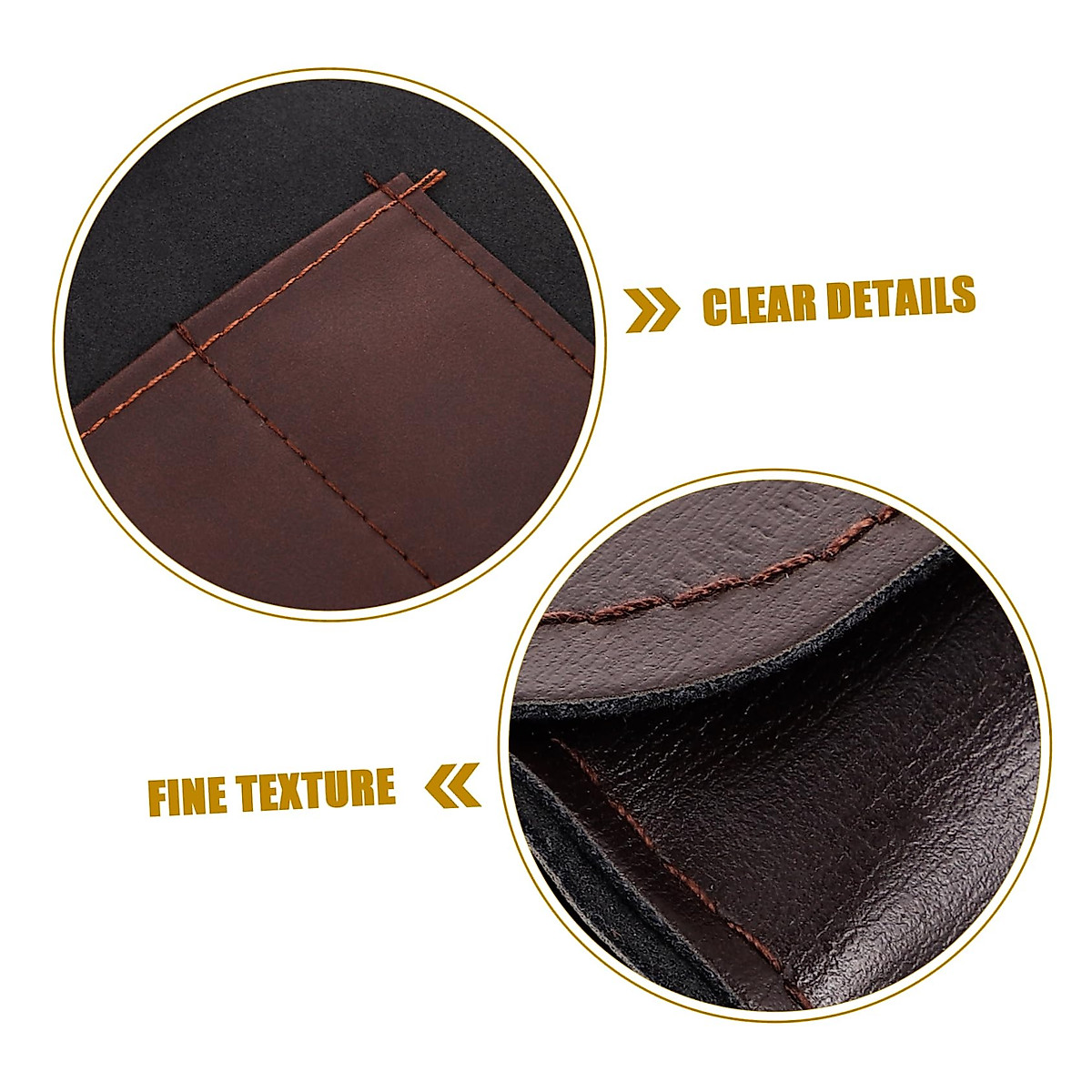 OUNONA 1PC Leather Chef Knife Roll Bag Holds,Utensil Holder Storage Bag Pockets Durable Knife Carrier Knife Roll Pouch Organizer