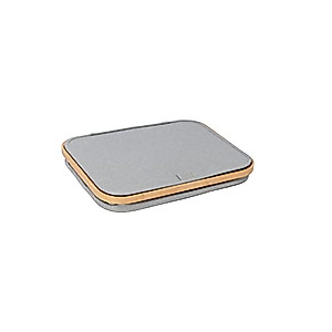 60L Capacity Bamboo Laundry Basket with Lid & Handle, Foldable Laundry Basket, Hamper