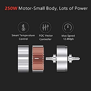 Segway Ninebot Air T15 Electric Kick Scooter, Lightweight and Portable, Innovative Step-Control, White