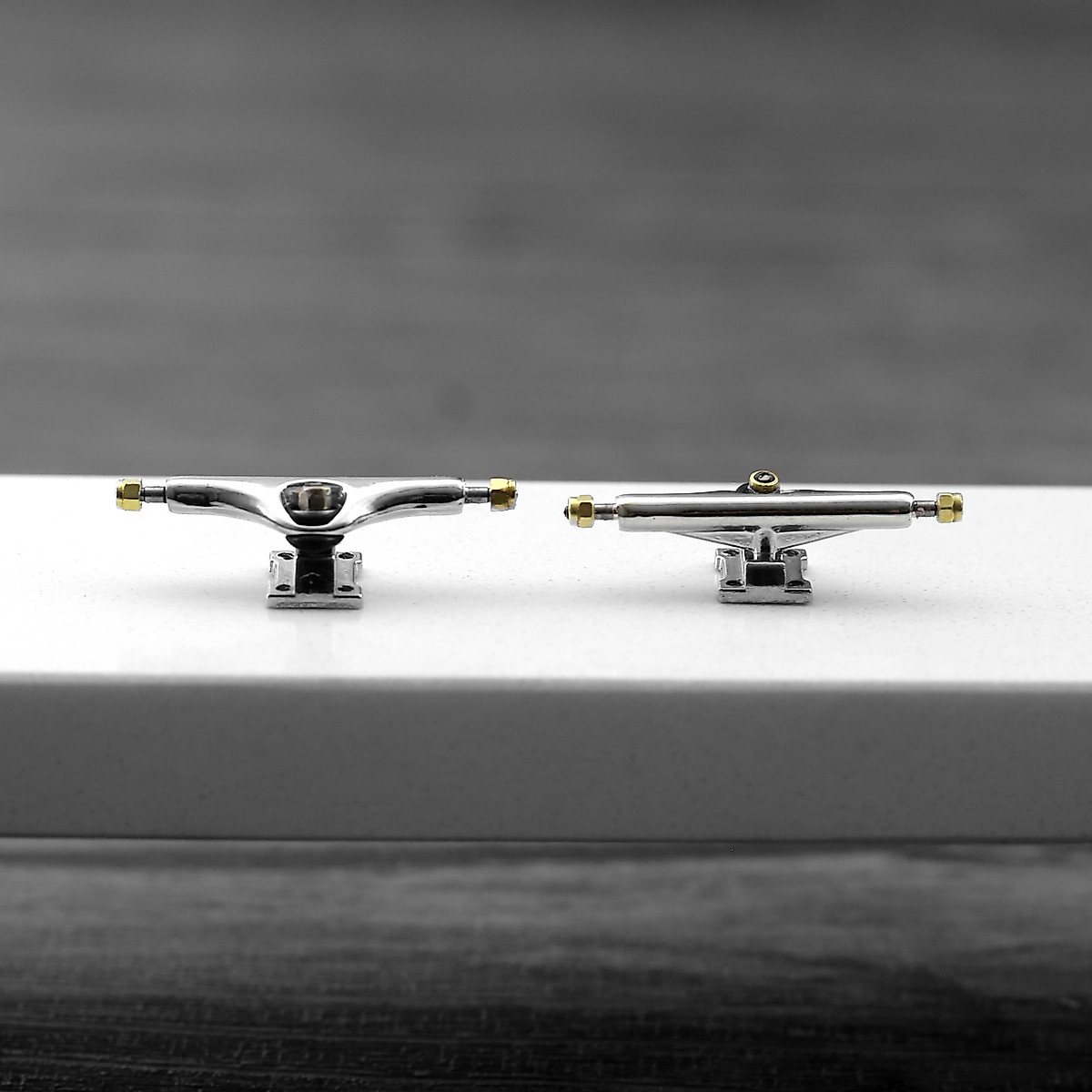 NOAHWOOD PRO Fingerboards Finger Skateboards(NW11s Kickflip Deck 97mmx34mm 5-Layer Colour Maple Wooden Handmade)+((Update 34.5mm ARK-i Trucks)+(NW iii Logo Handmade Wheels) (Noahwood vii)