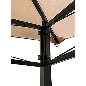 Garden Winds Replacement Canopy Top Cover Compatible with The Outsider Grill Gazebo - Riplock 350