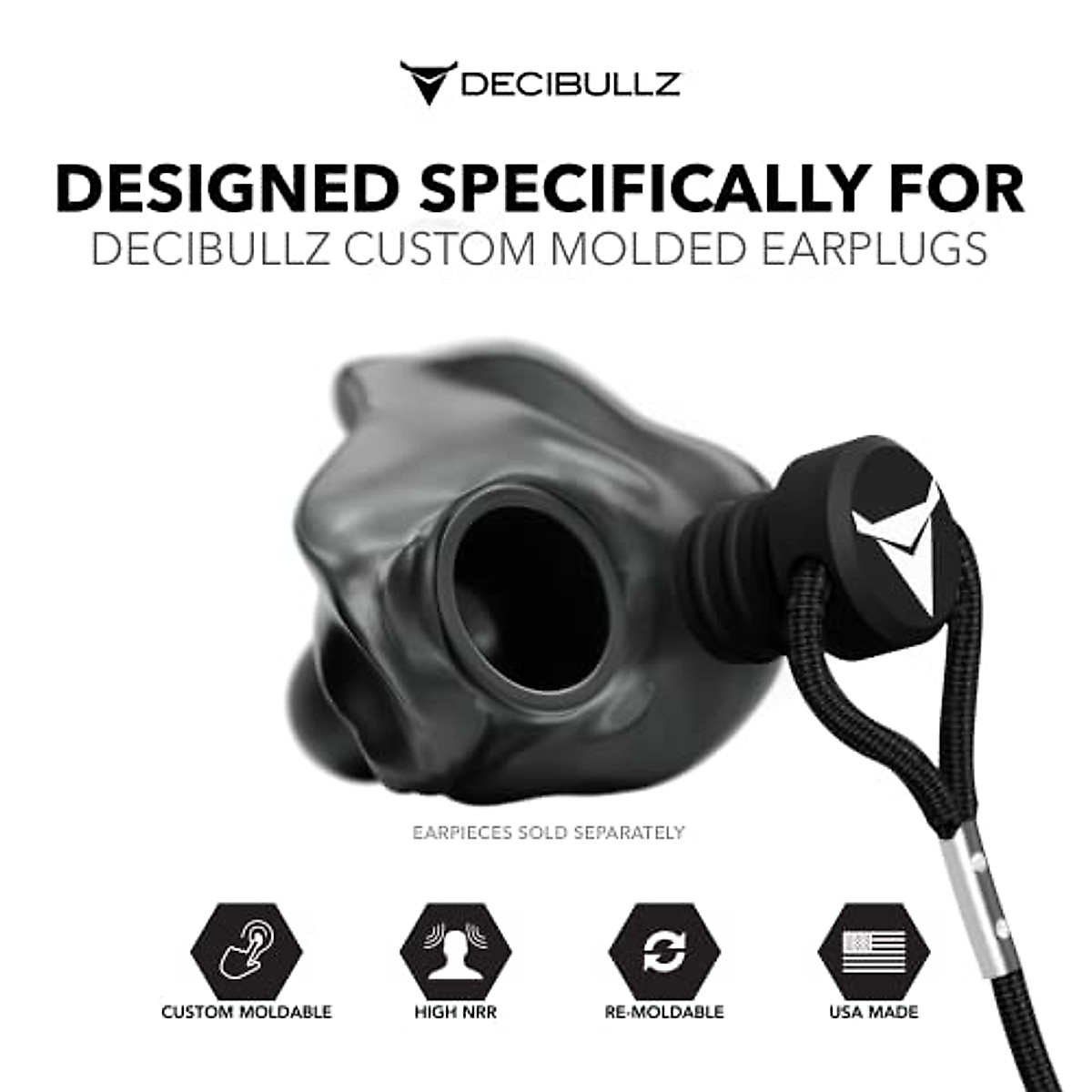 Decibullz - Custom Earplug Lanyard