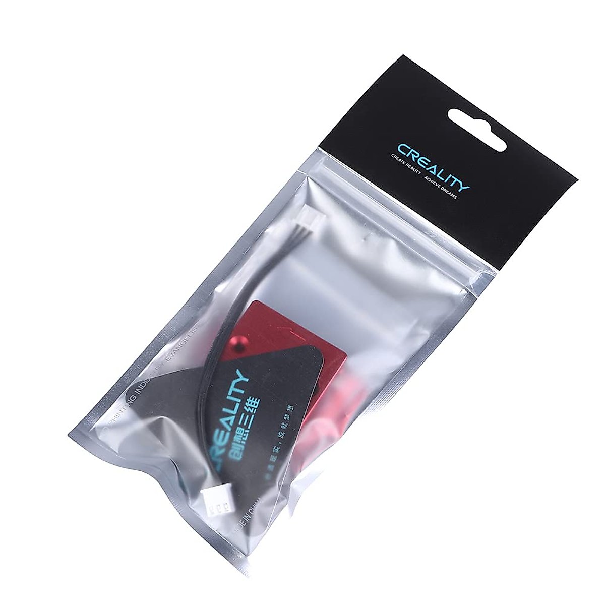 Aluminum 3D Printer Parts Filament Break Module Detector Sensor Run Out Pause Monitor for Creality CR-10 V3 V2 / SV03 / CR-10S Pro V2 / CR10 Max/Ender 3 Max/Ender-6 /CR-3040 Pro (Filament Sensor)