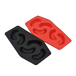 BESPORTBLE Halloween Vampire Teeth Ice Cube Mold Creative Halloween Theme Chocolate Ice Box Ice Cube Tray Mold Ice Maker DIY Kitchen Party Accessories