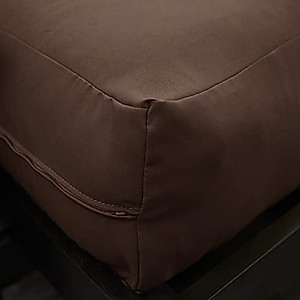 TRUPEDIC Standard Futon Mattress, Full, Suede Chocolate