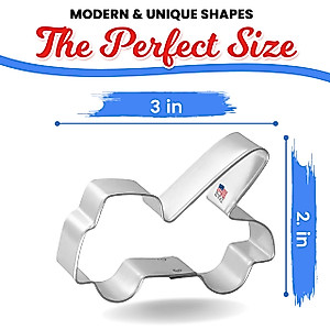 Foose Tow Truck Cookie Cutter 3 Inch –Tin Plated Steel Cookie Cutters – Made in the USA
